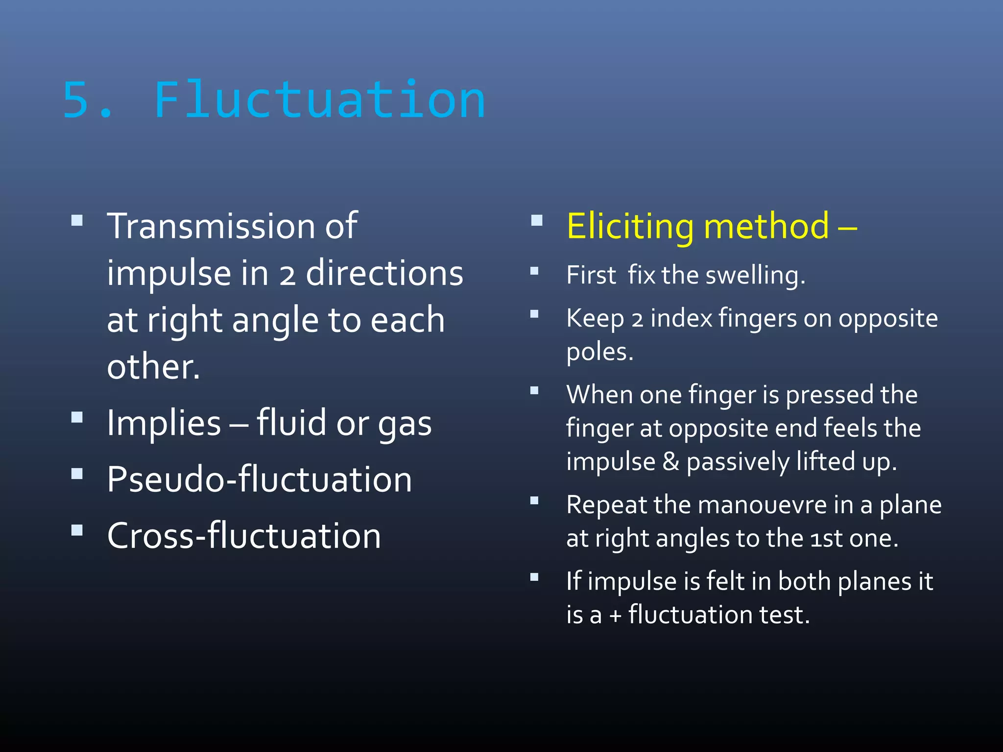 Swelling - Examination | PPT