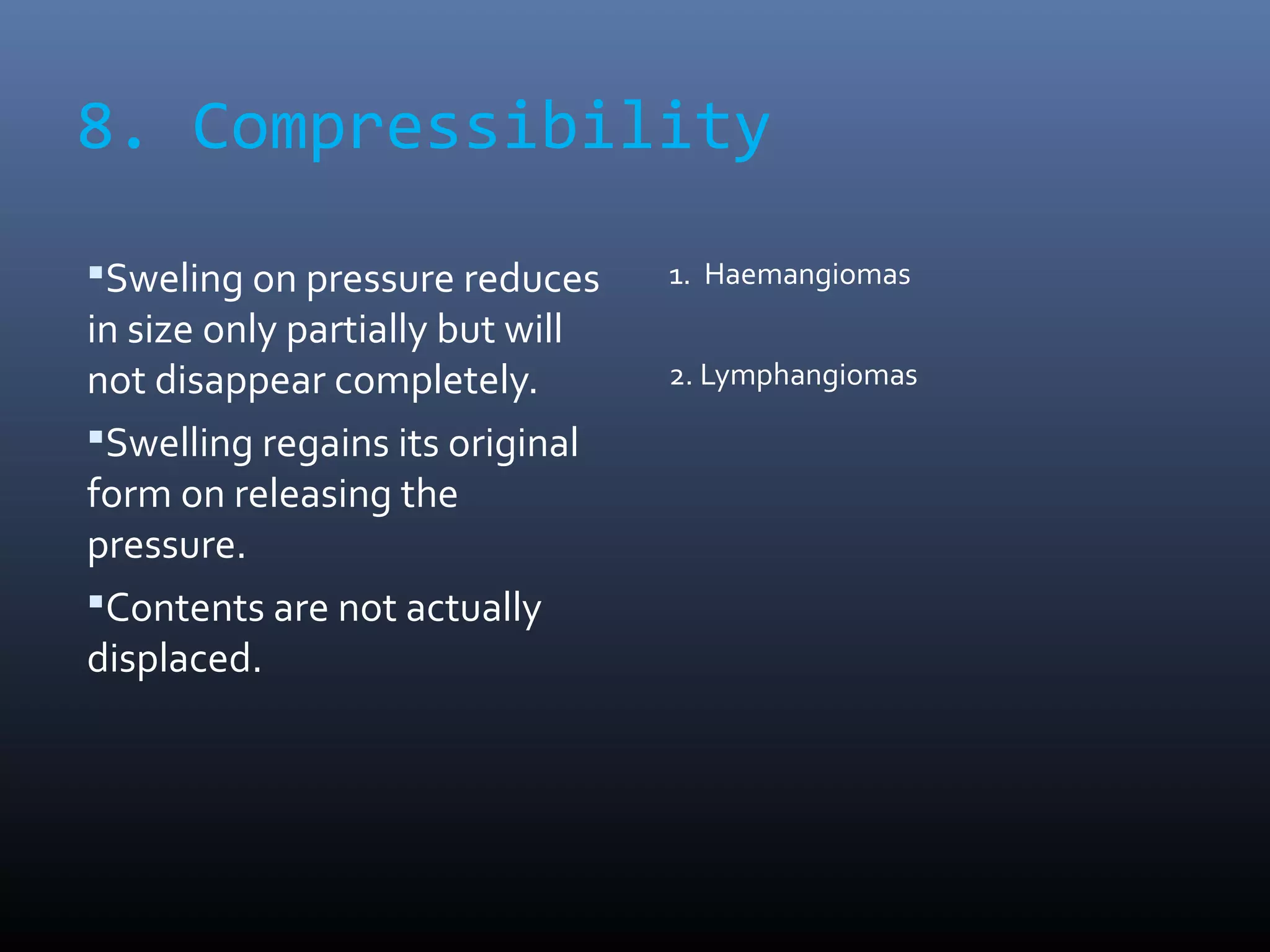 Swelling - Examination | PPT