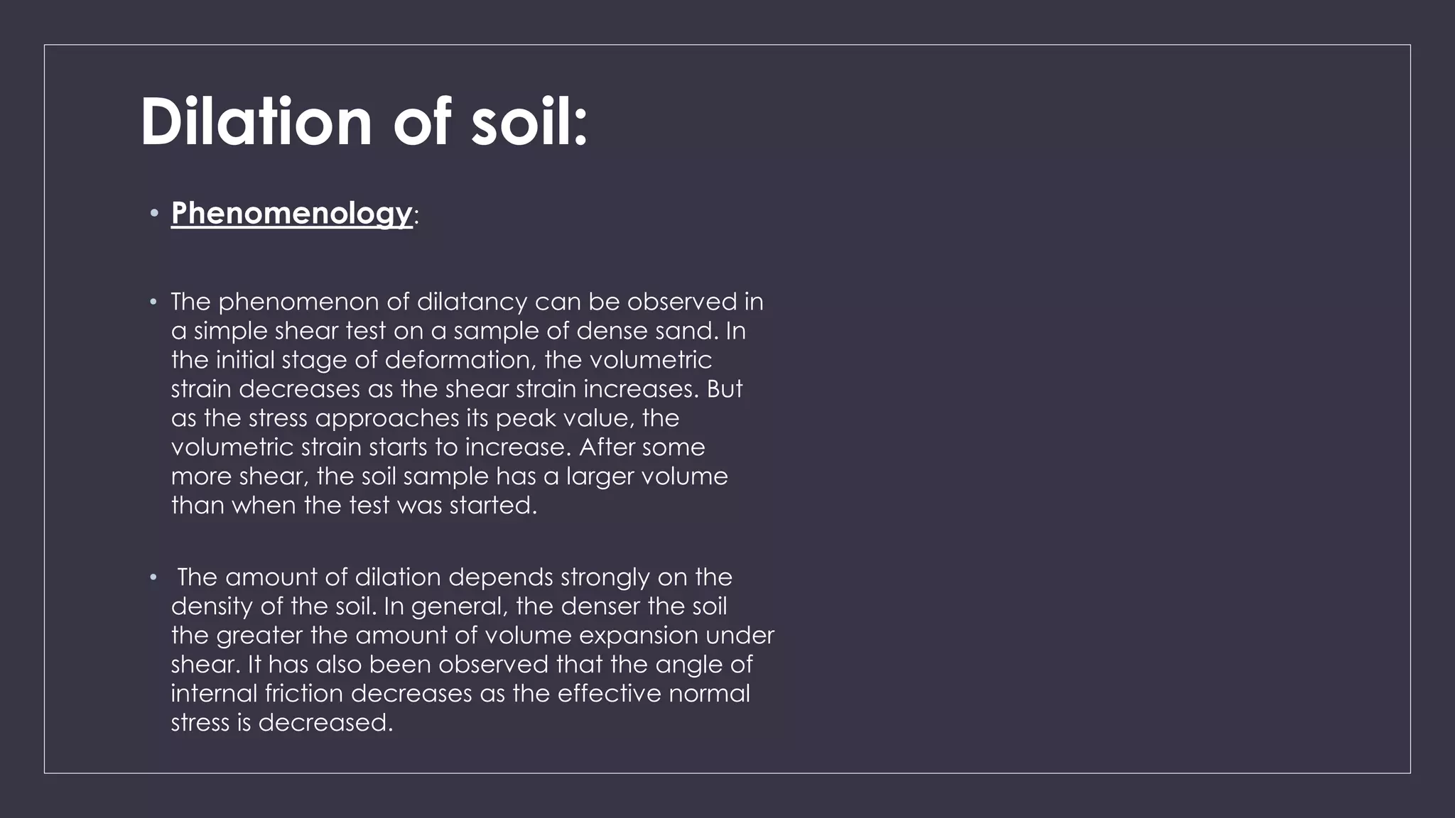 Swelling expansion and dilation of soil | PDF