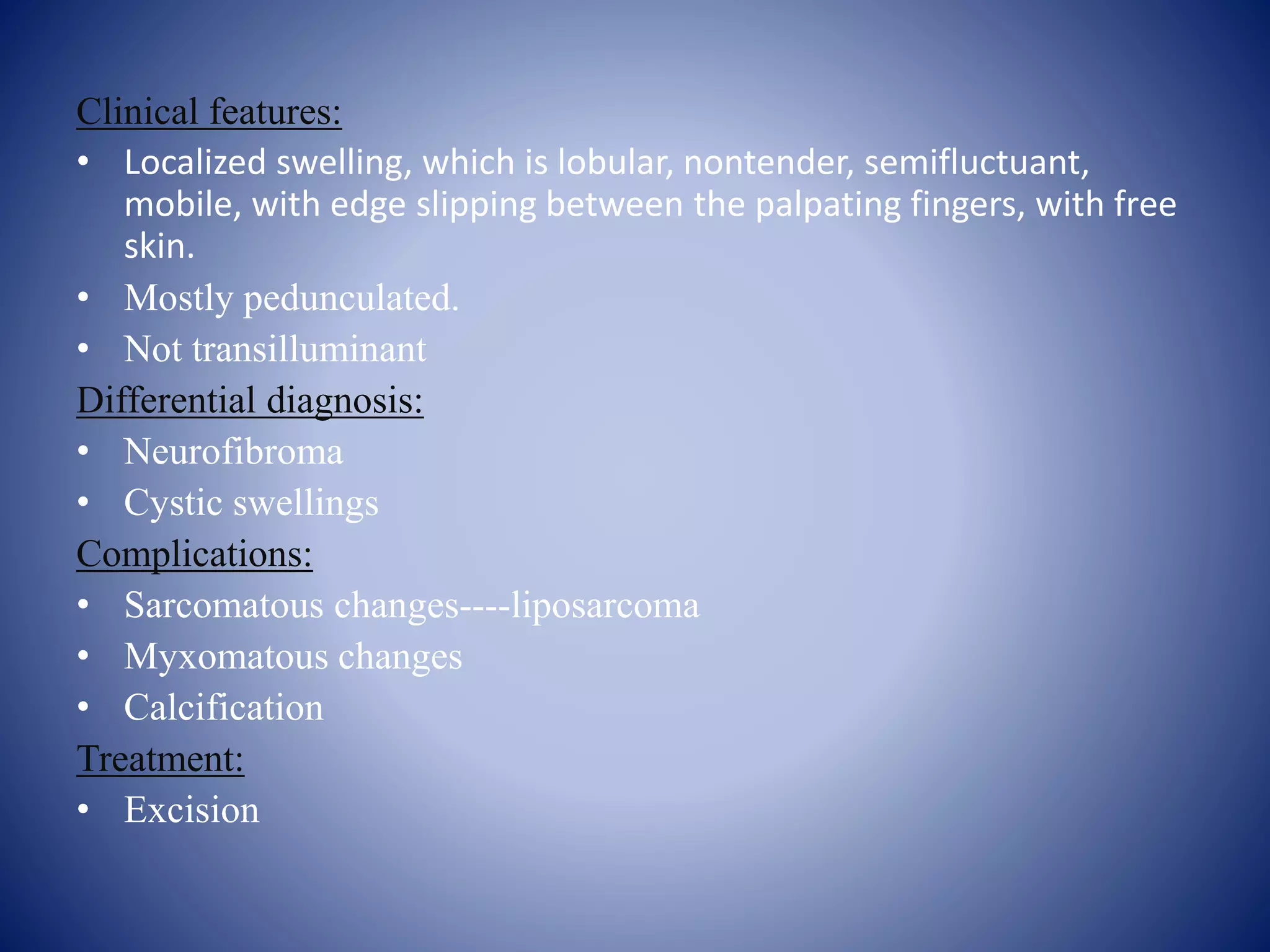 Swellings, tumours and cysts | PPTX