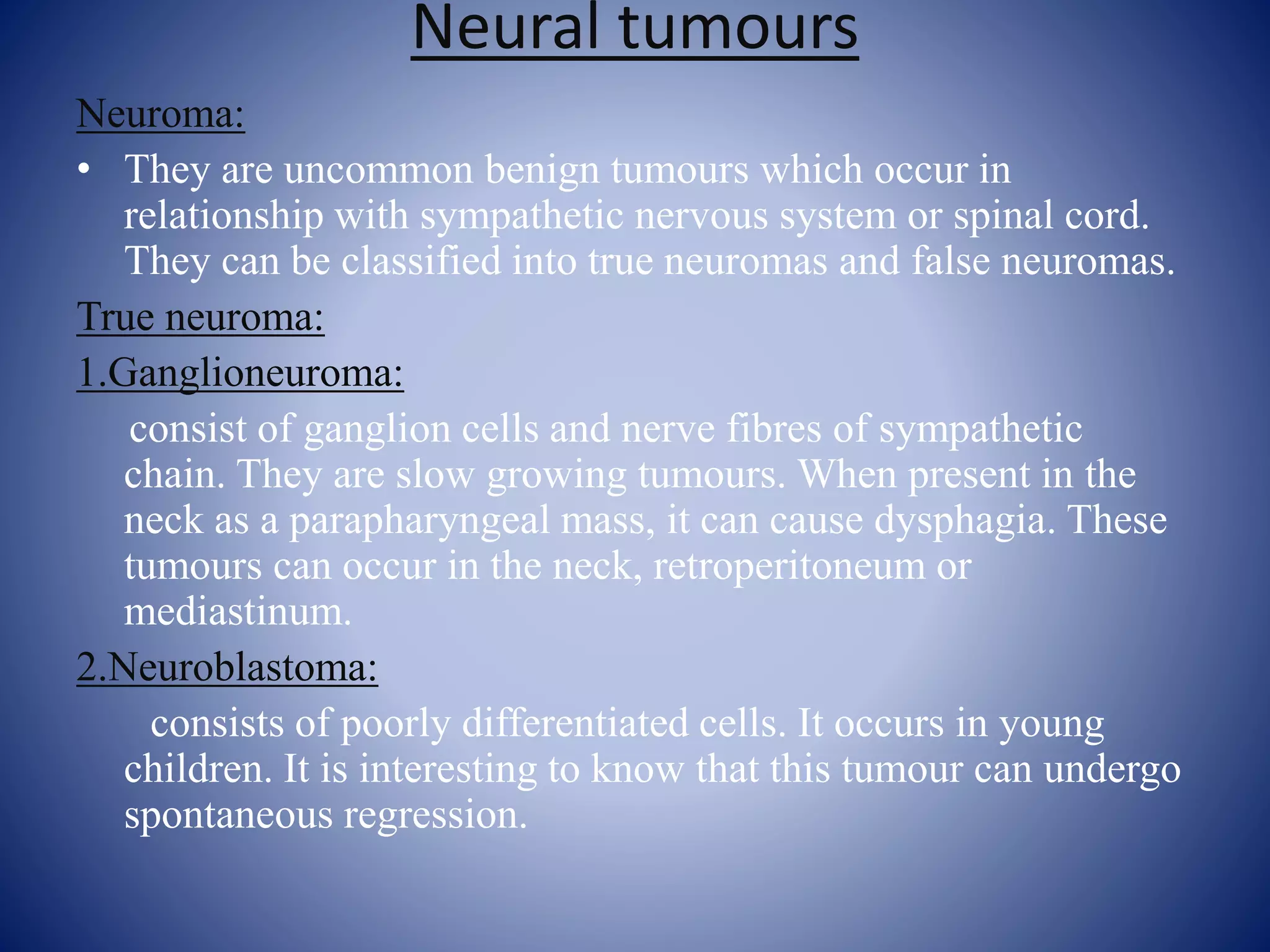 Swellings, tumours and cysts | PPTX