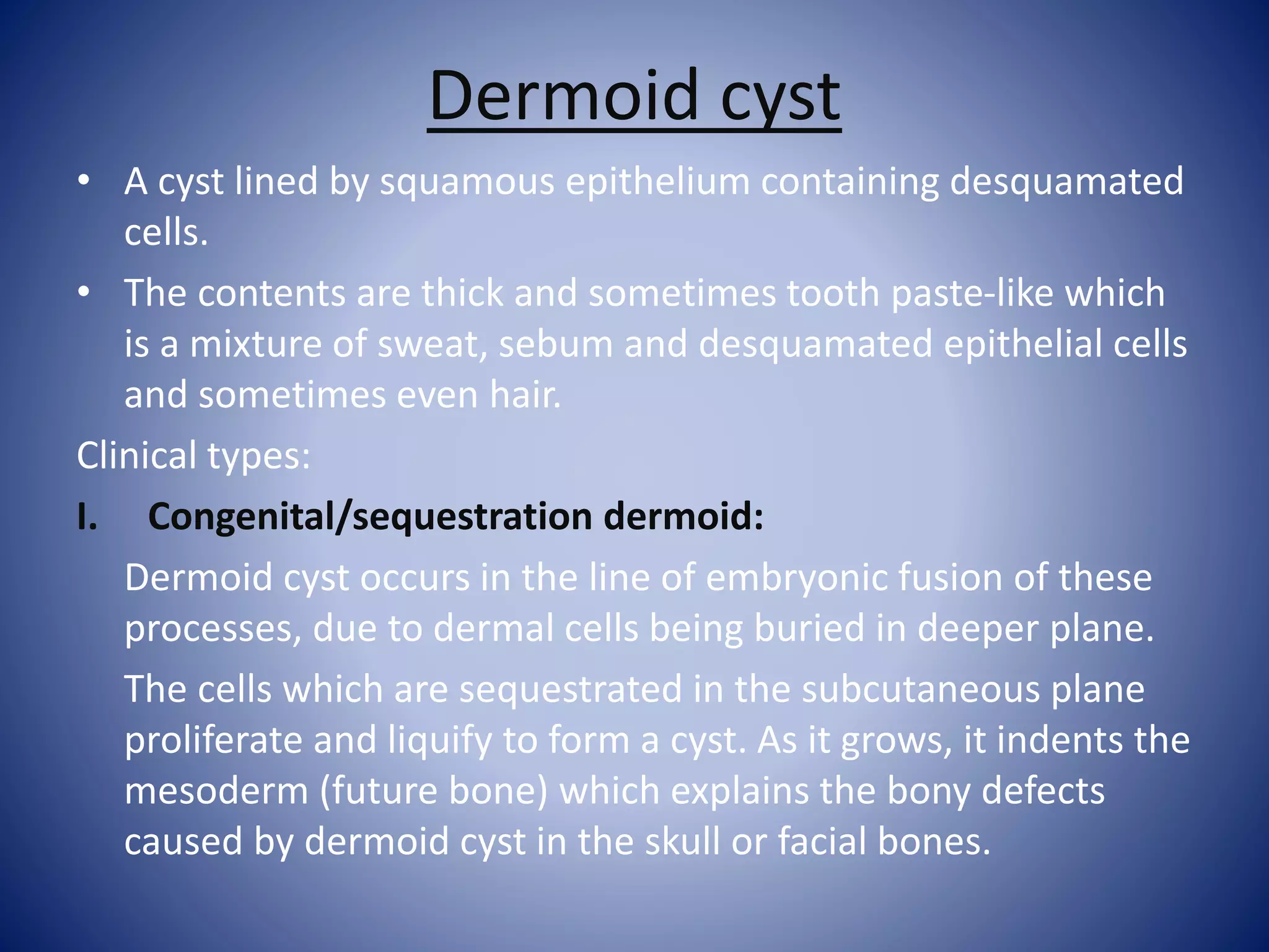 Swellings, tumours and cysts | PPTX