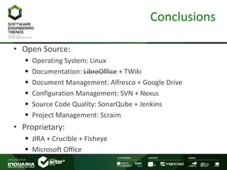 Software Engineering Trends: Multicert CMMI ML3 + ISO 27001 continuous improvement with tools | PDF