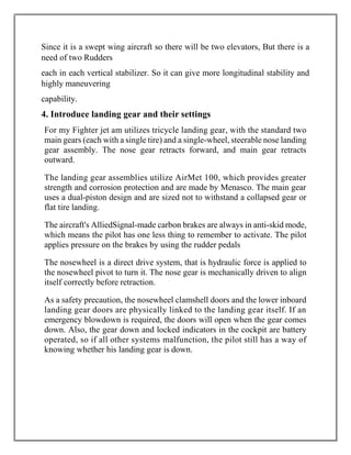 Fighter jet Swept back wing design and Analysis by using of Xflr5 | PDF