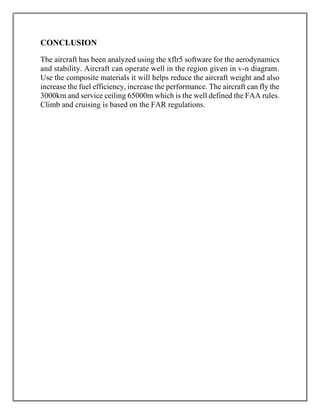 Fighter jet Swept back wing design and Analysis by using of Xflr5 | PDF