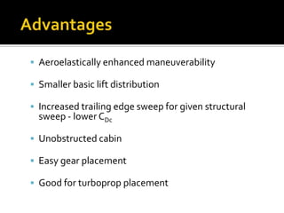 Swept wing configuration | PPTX