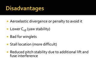 Swept wing configuration | PPTX