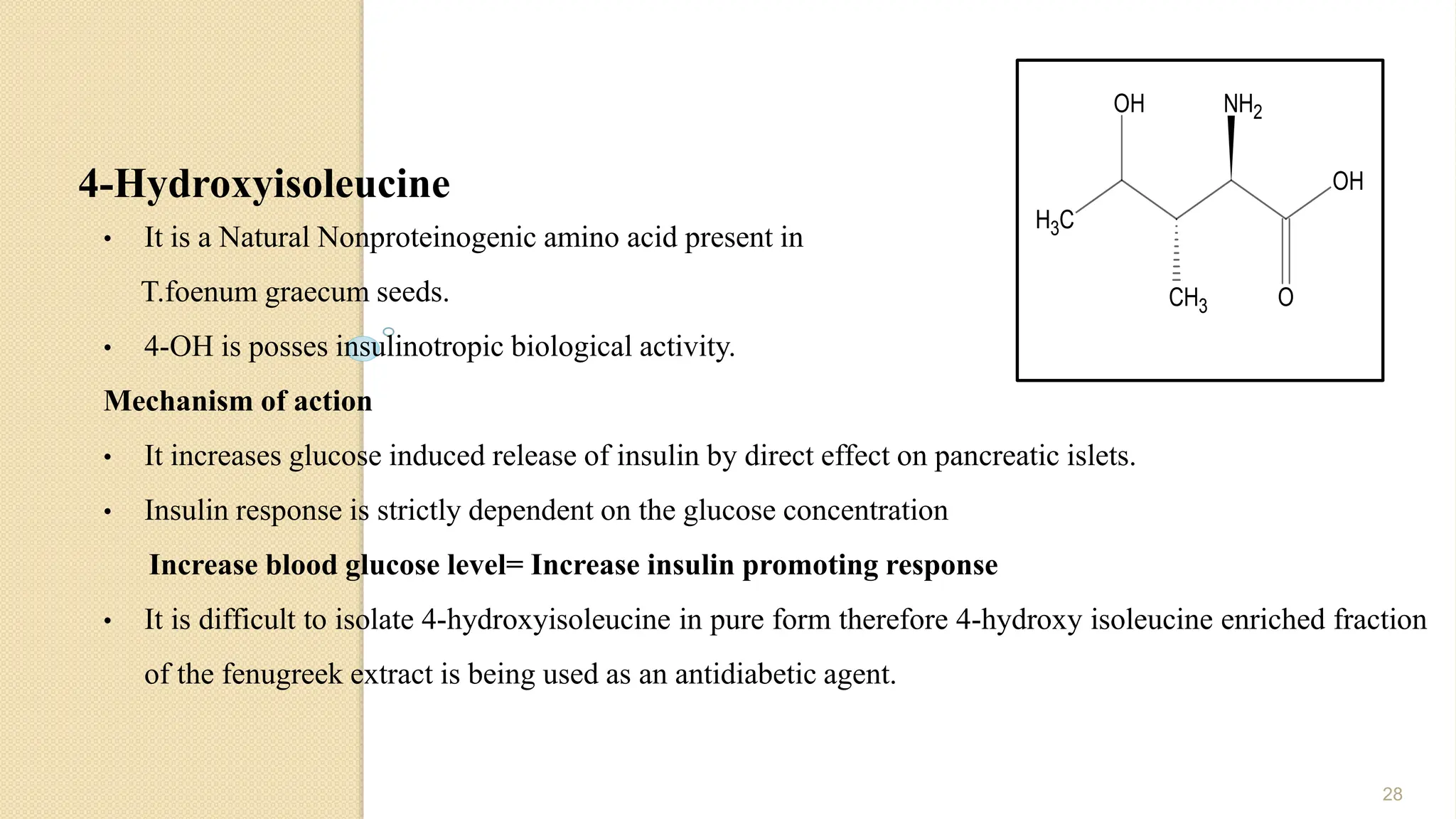 Active constituent of Swertia chirata and Trigonella foenum graccum ...