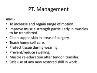 Leprosy & its pt management | PPTX
