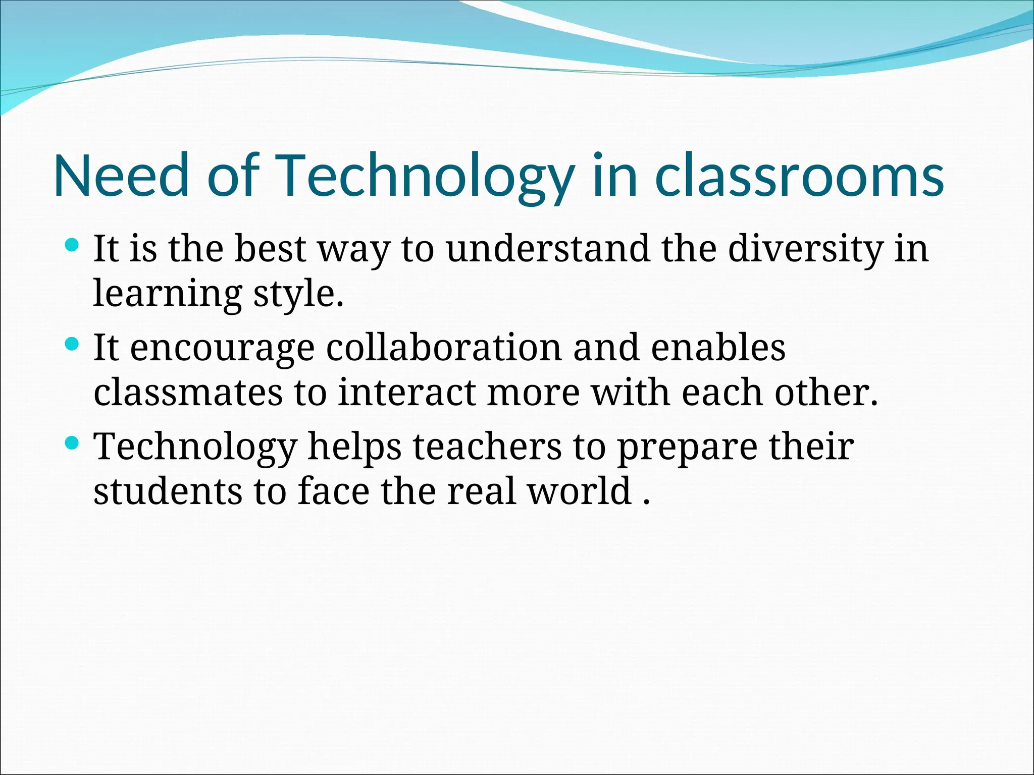 sweta yadav role of E.T in open learning system..ppt