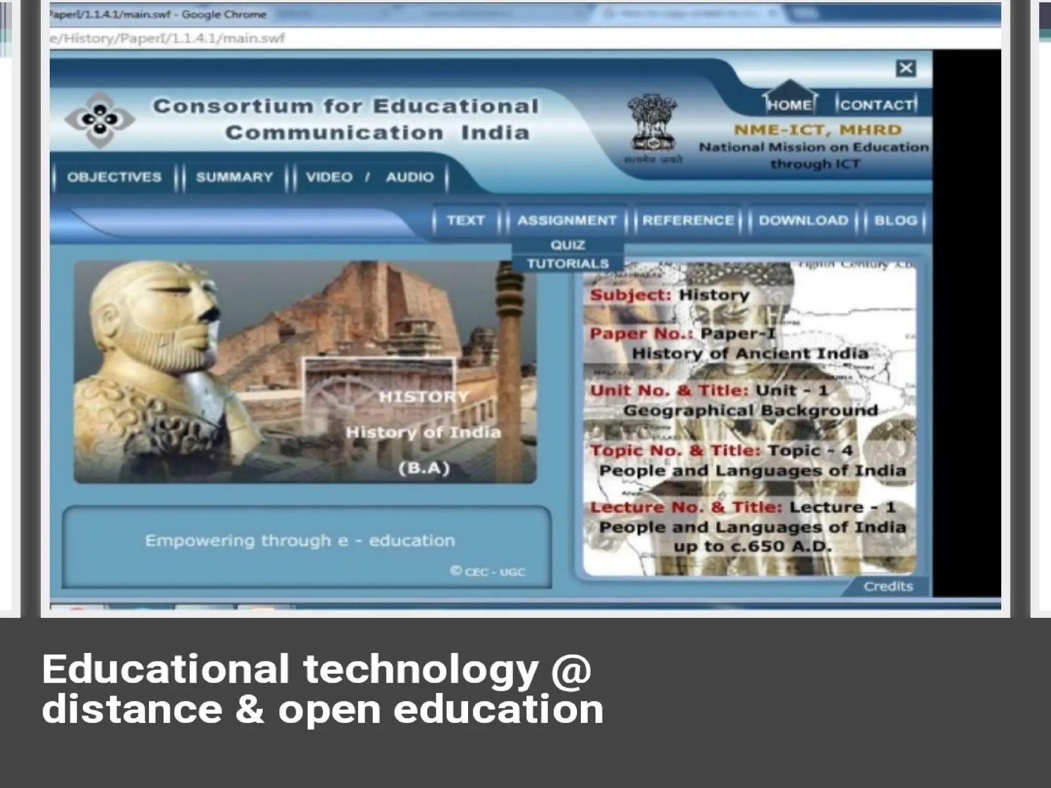 sweta yadav role of E.T in open learning system..ppt