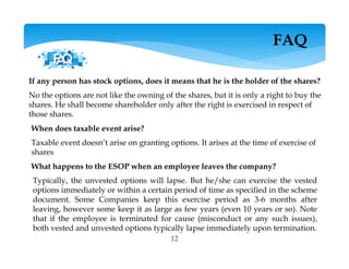 esops | PDF