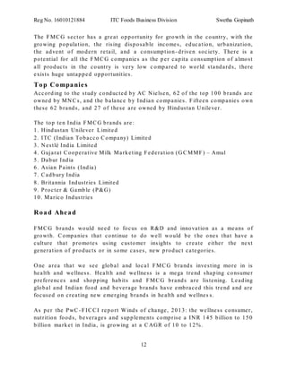 ITC Brand activation- FMCG | DOCX