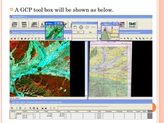 Map to Image Georeferencing using ERDAS software | PPT