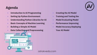 Building Your First AI Program in Python ashokveda.com.pdf
