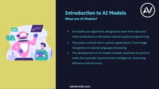 How Artificial Intelligence Model Works | ashokveada.pdf