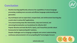 Machine Learning for Natural Language Processing| ashokveda . pdf | PPT