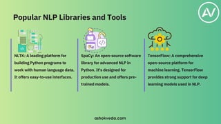 Machine Learning for Natural Language Processing| ashokveda . pdf | PPT