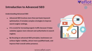 Advanced SEO Principles to Increase Organic Traffic|eflot.pdf