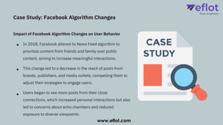 Impact of Social Media Algorithms on User Behavior | Eflot | PDF