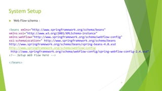 Introduction to Srping Web Flow | PPTX
