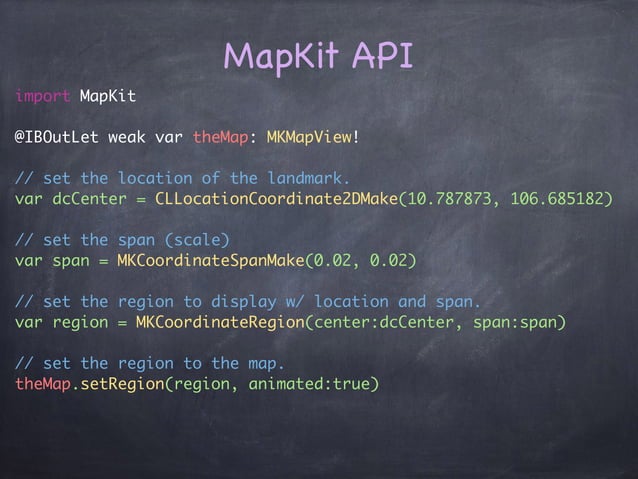 Swift Map | PPT | Free Download