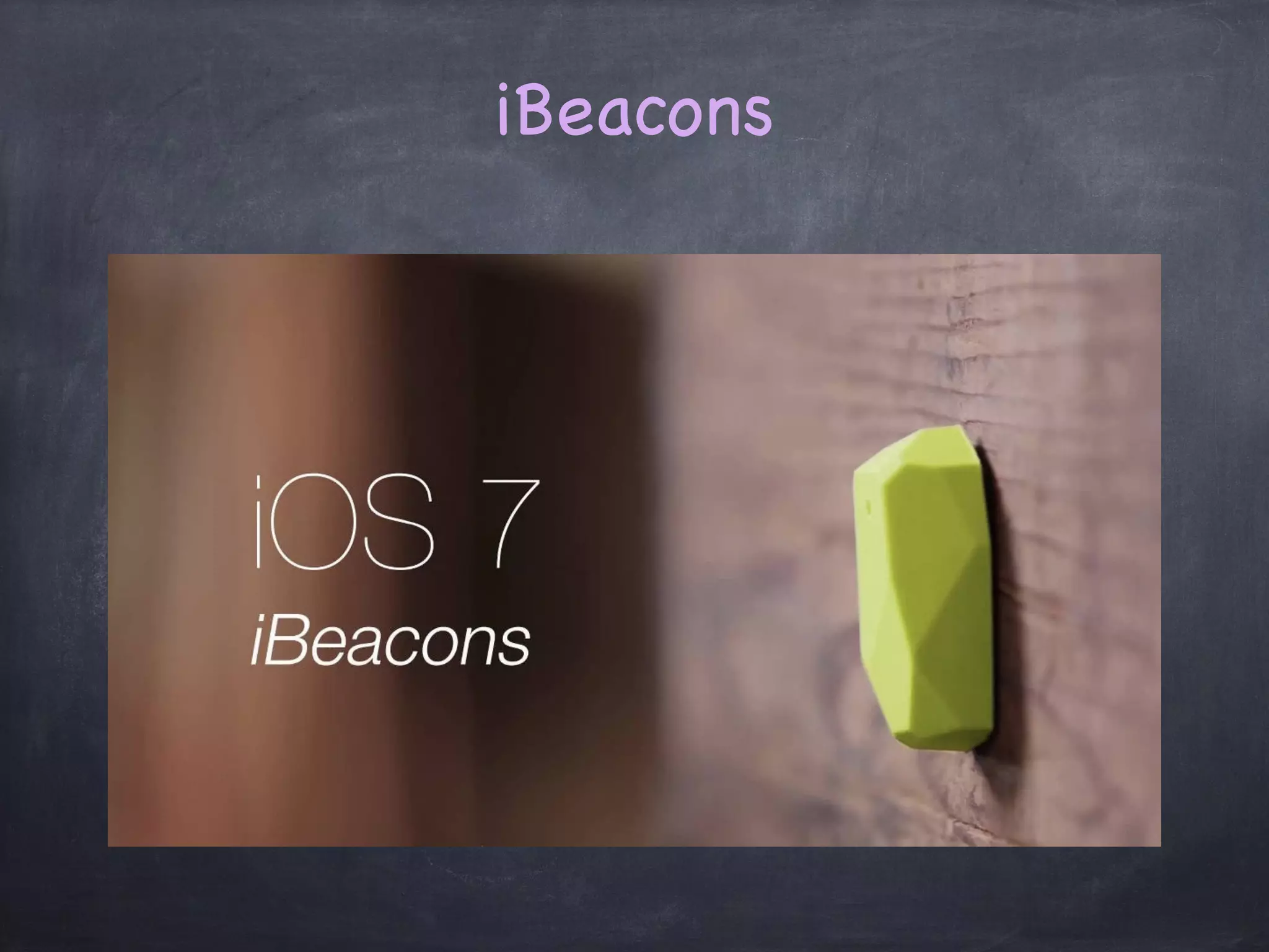 Swift study: iBeacon | PPT