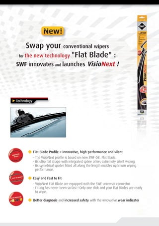SWF presents : VisioNext and Visioflext Wipers | PDF | Auto Technology ...
