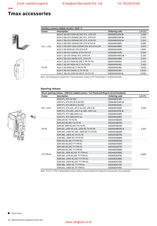 ABB Price List MCCB | PDF