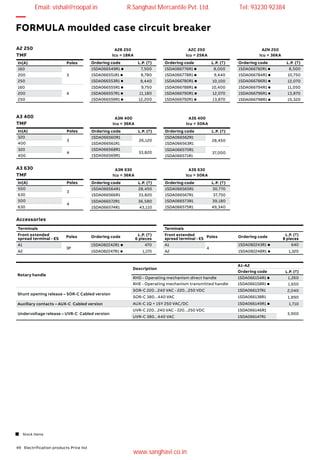 ABB Price List MCCB | PDF