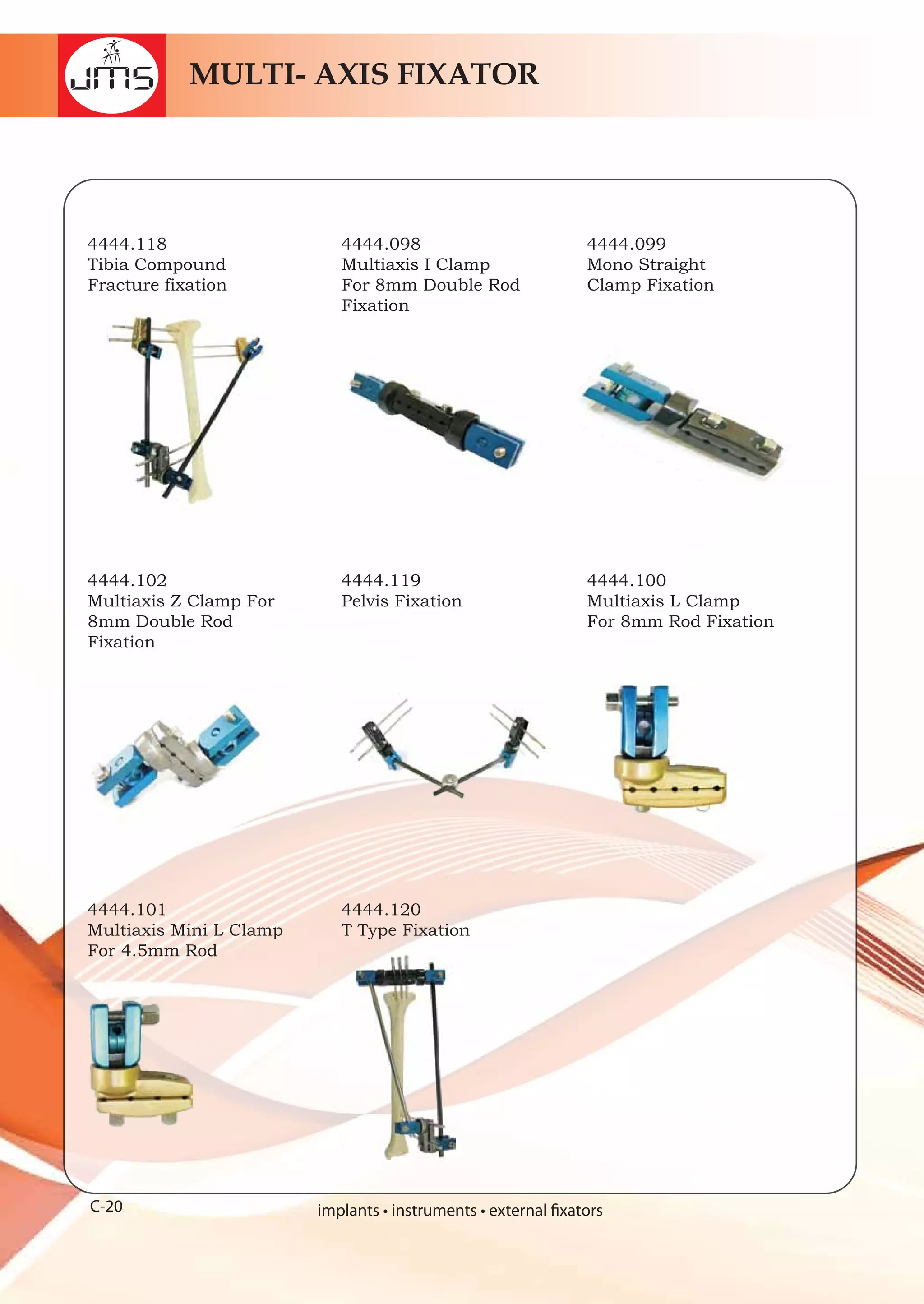 Orthopedic External Fixates Catalog | PDF