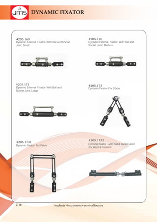Orthopedic External Fixates Catalog | PDF