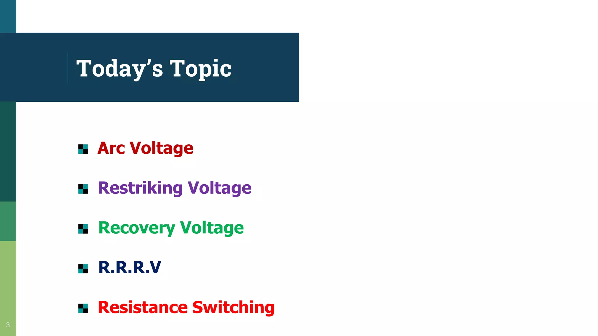Basic Terms of Circuit Breaker | PPTX