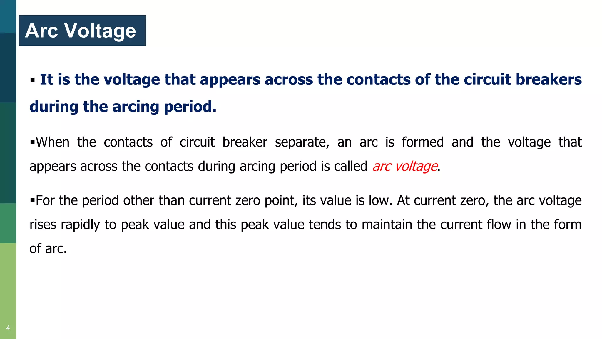 Basic Terms of Circuit Breaker | PPTX
