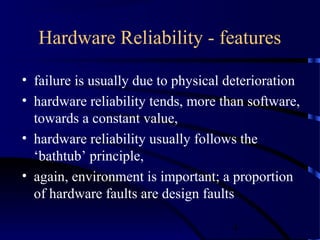 Software and Hardware Reliability | PPT | Operating Systems | Computer ...