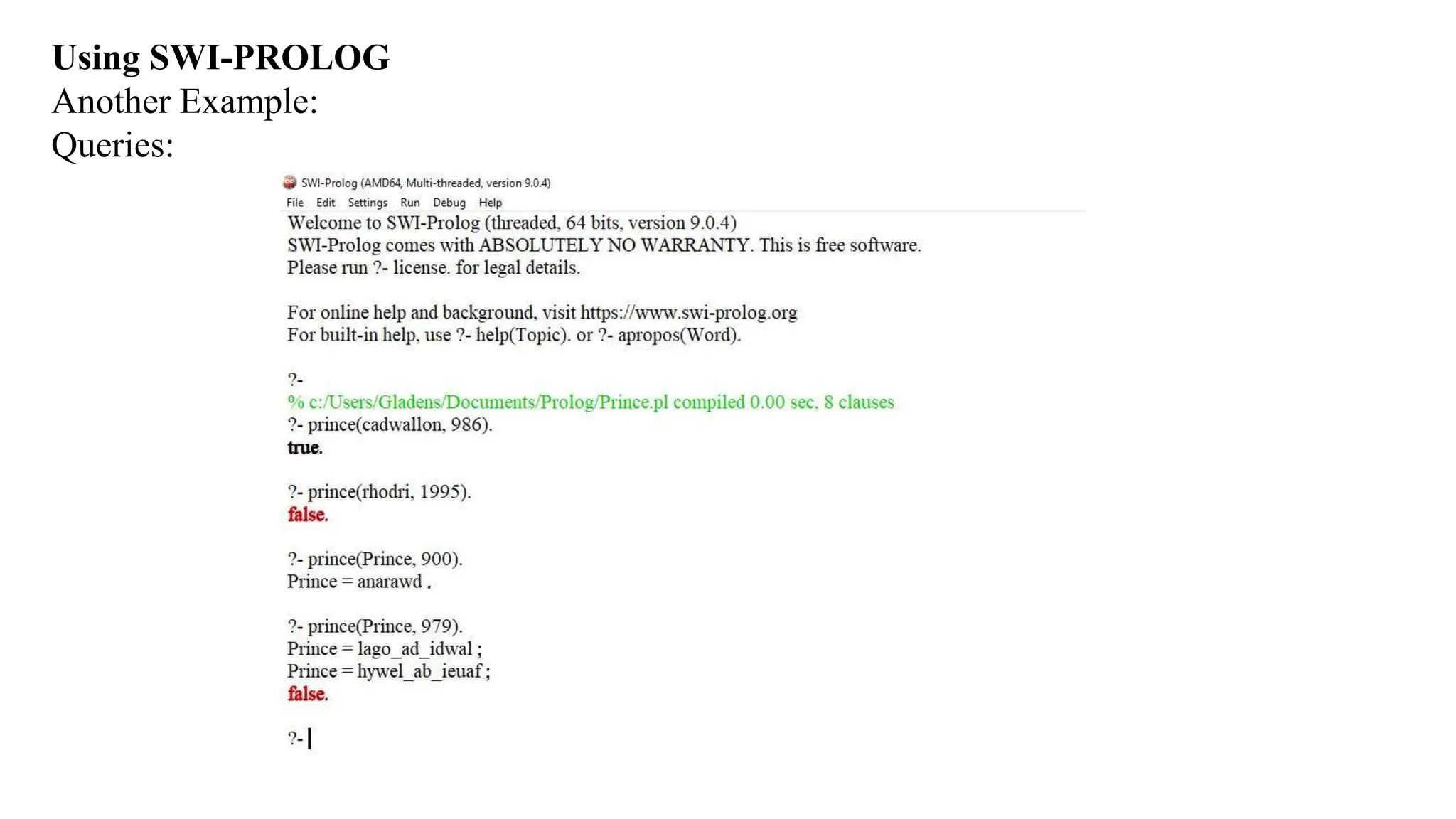 Swi Prolog Tutorial Learn Logic Programming Pptx