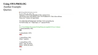 SWI-PROLOG TUTORIAL LEARN LOGIC PROGRAMMING.pptx