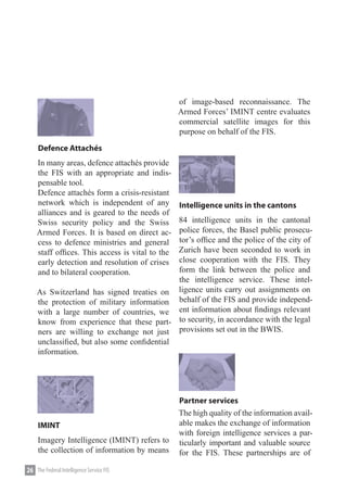 Federal Intelligence Services FIS | PDF