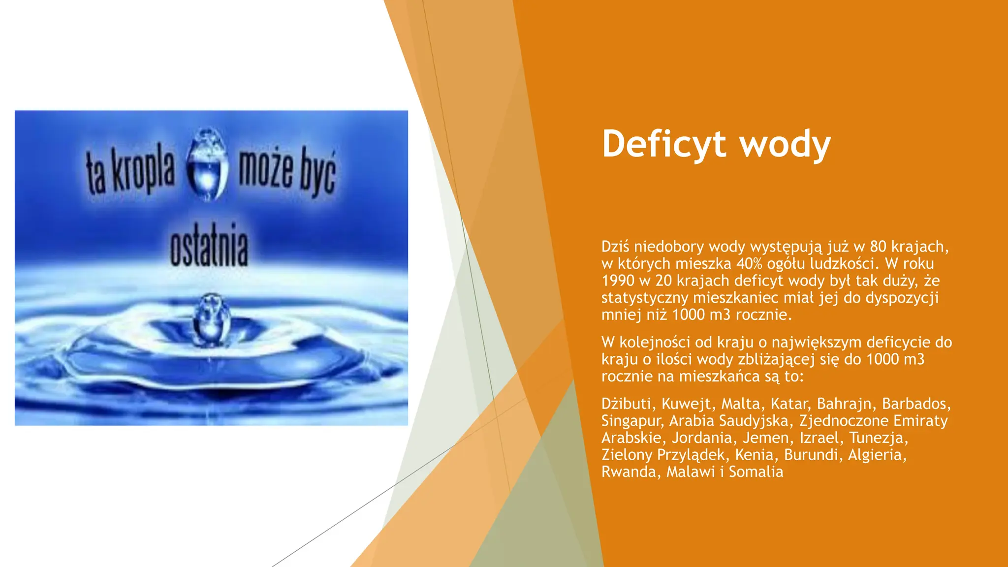 Prezentacja - Światowy Dzień Wody - prez | PDF