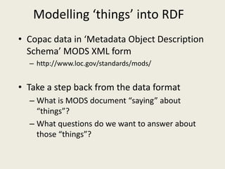 High and Lows of Library Linked Data | PPTX