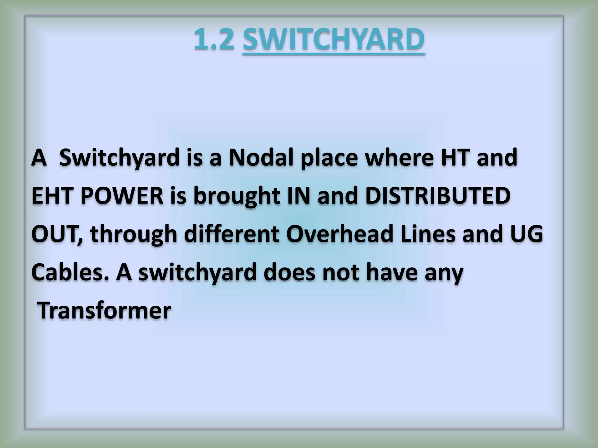 Troubleshooting of Electrical Switchyard & Substation Equipments | PPTX