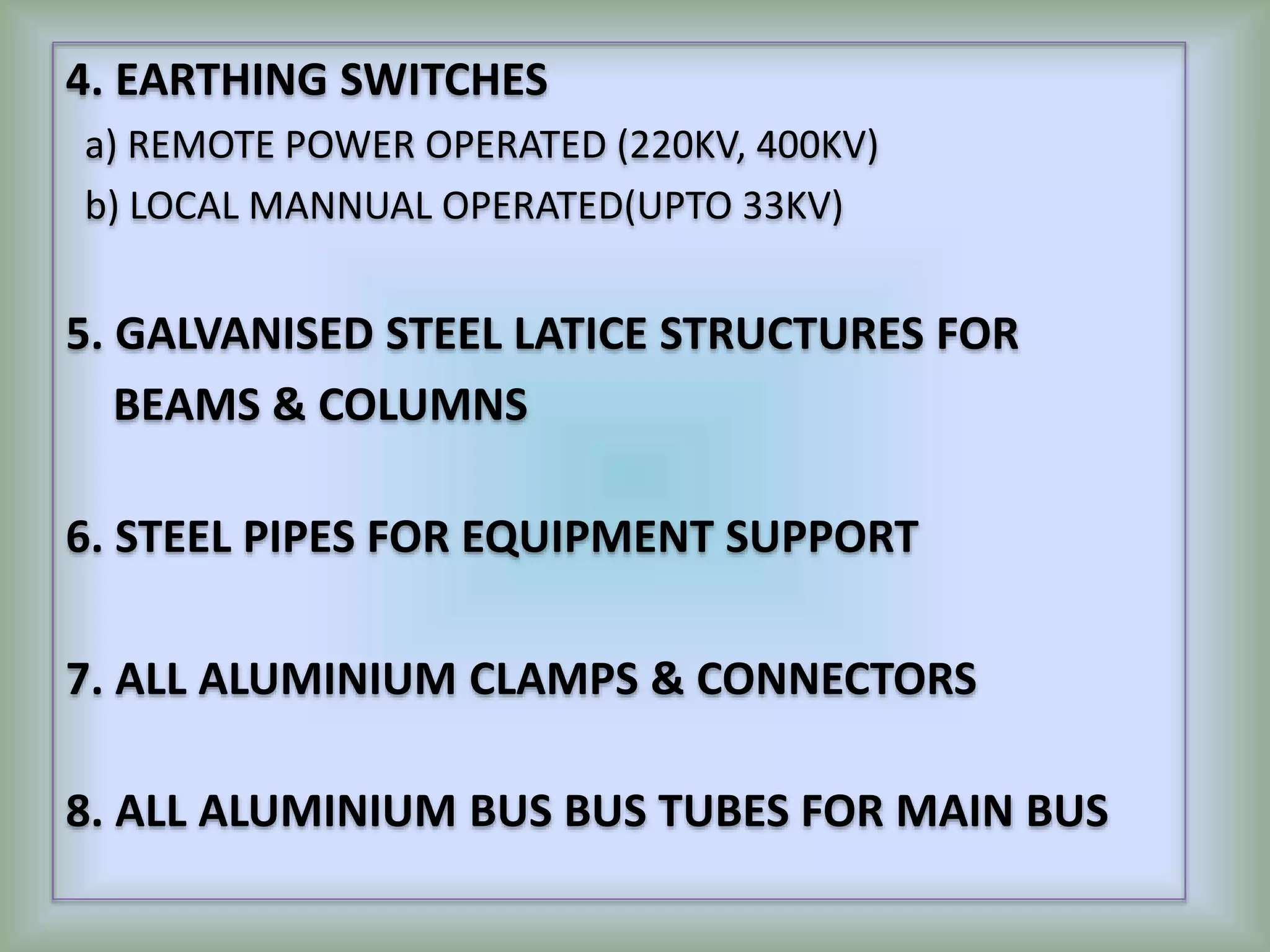 Troubleshooting of Electrical Switchyard & Substation Equipments | PPTX