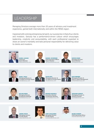 Swicorp Corporate Presentation | PDF