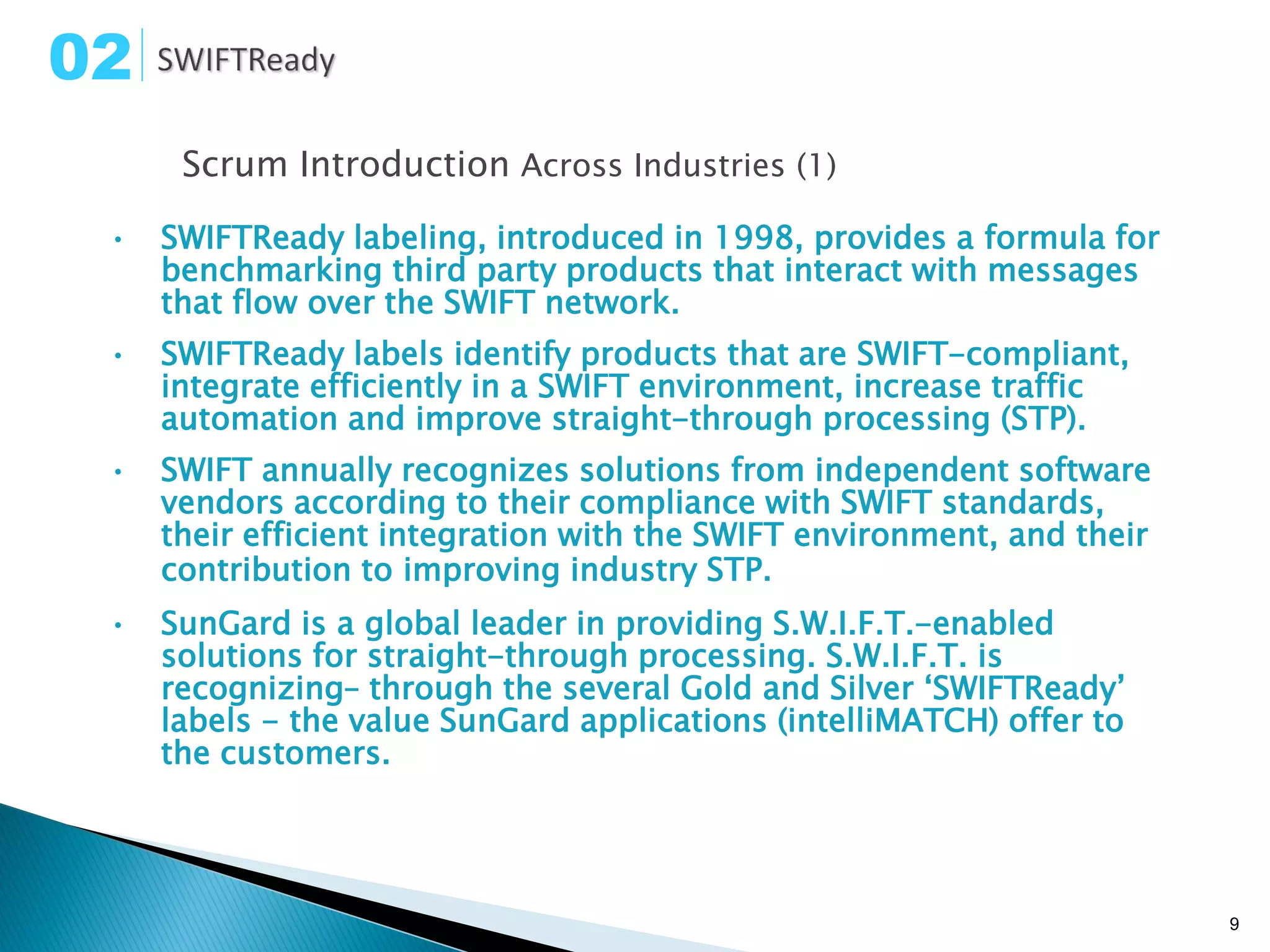 SWIFT & IntelliMATCH | PDF