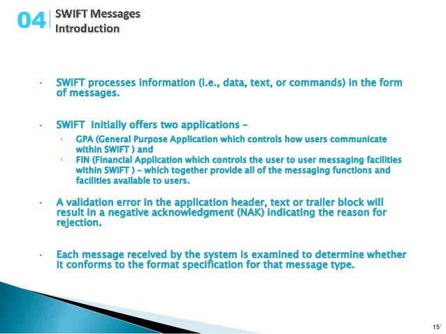 SWIFT & IntelliMATCH
