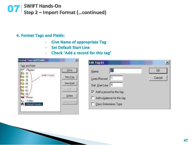 SWIFT & IntelliMATCH