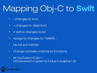 Developing iOS apps with Swift | PPT