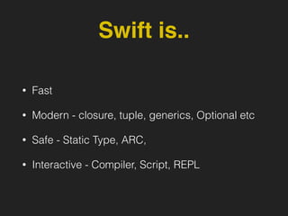 Swift Basics | PPT