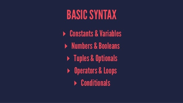 Swift Programming Language