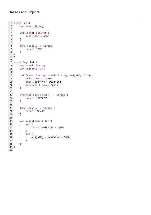 Swift - Krzysztof Skarupa